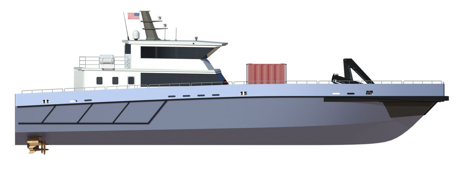 The 120′ SATV Service Accommodation and Transfer Vessel – DLBA